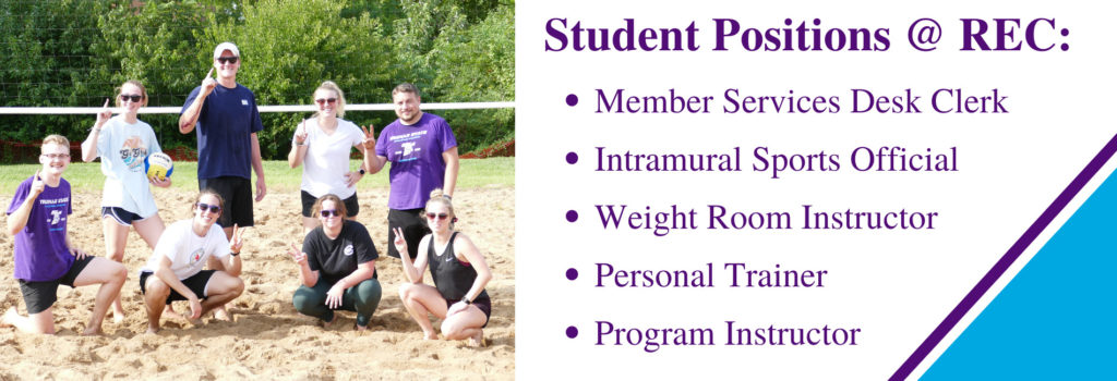 Student Employment – Campus Recreation